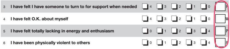 5B.1 Scoring the CORE – Outcome Measure – SOCAS